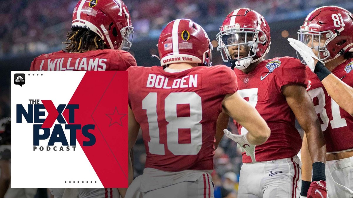 Next Pats: Is this Alabama WR the ‘perfect’ pick for the Patriots ...