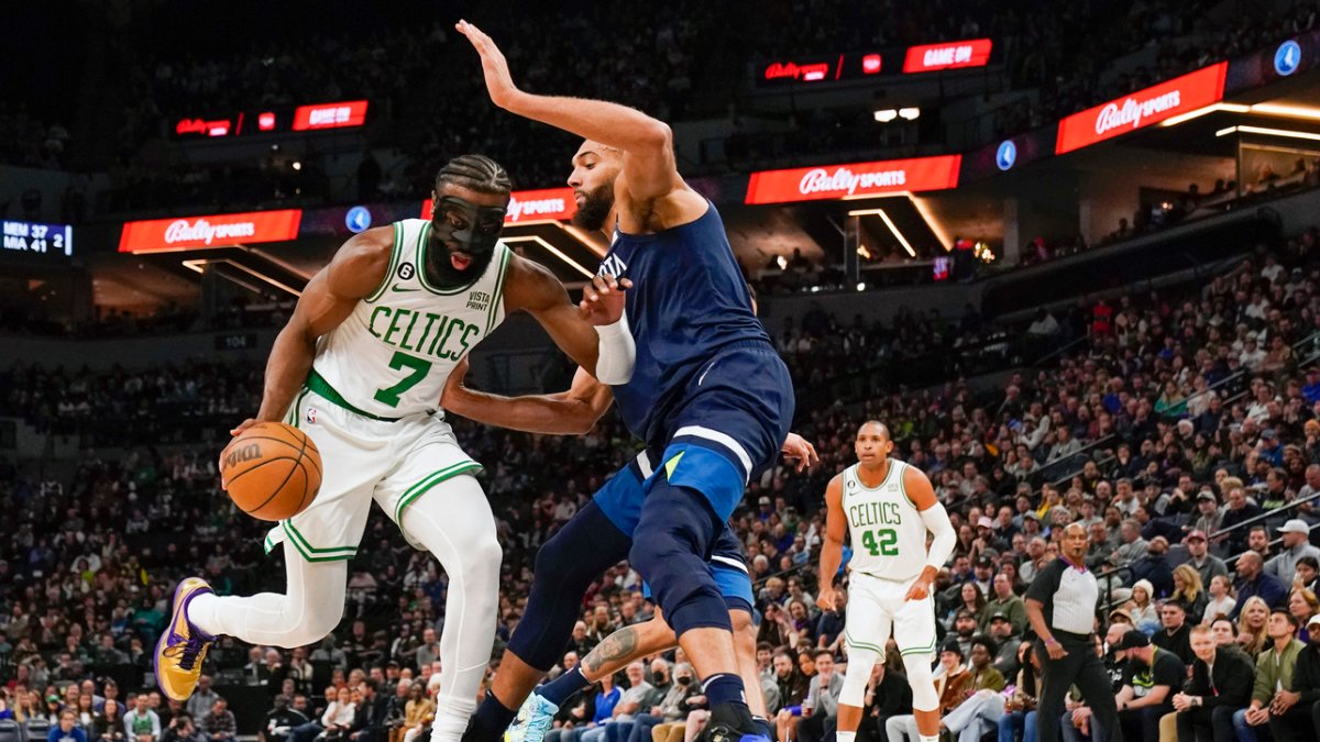 Jaylen Brown: Rudy Gobert ‘reckless’ for elbow to face – NBC Sports Boston