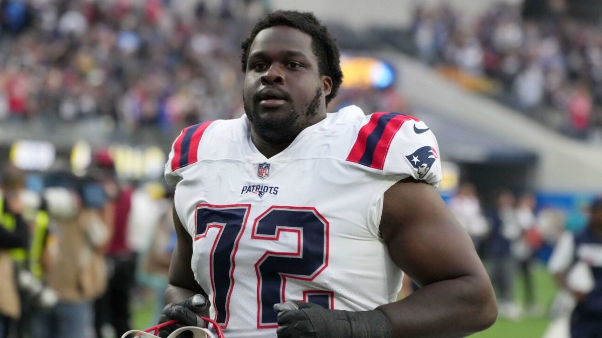 Patriots waive offensive tackle Yodny Cajuste – NBC Sports Boston