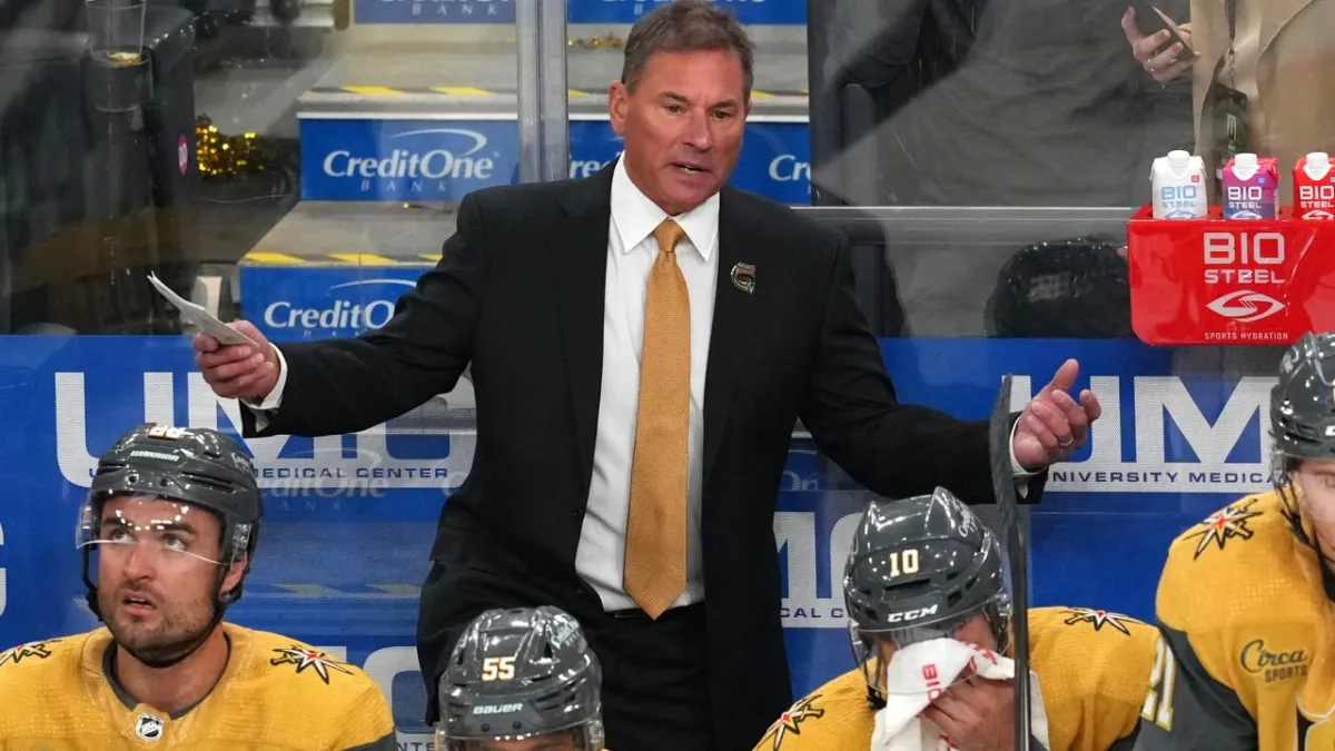 Bruce Cassidy has brought ‘fresh voice’ to first-place Golden Knights ...