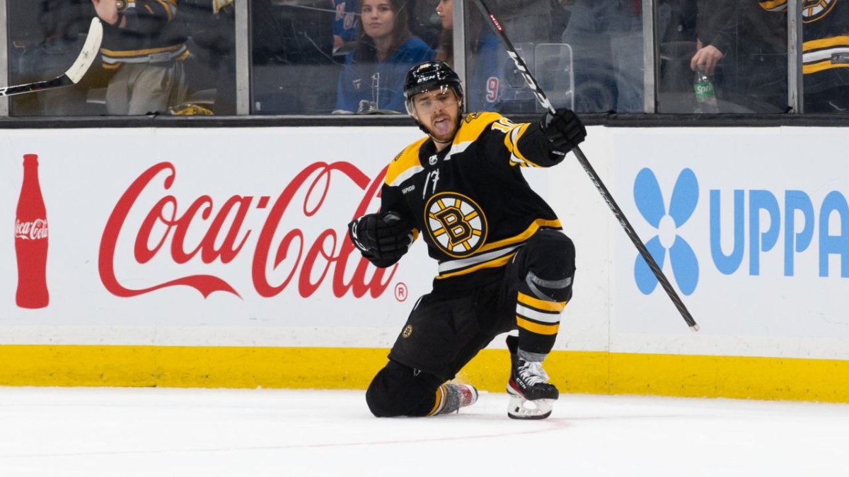 A.J. Greer is exactly what Bruins need from their fourth line this ...