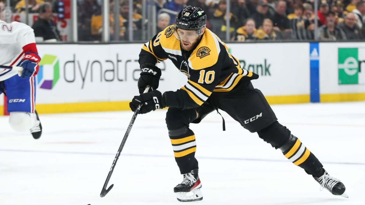 Bruins’ A.J. Greer suspended one game for cross-checking Mike Hoffman ...