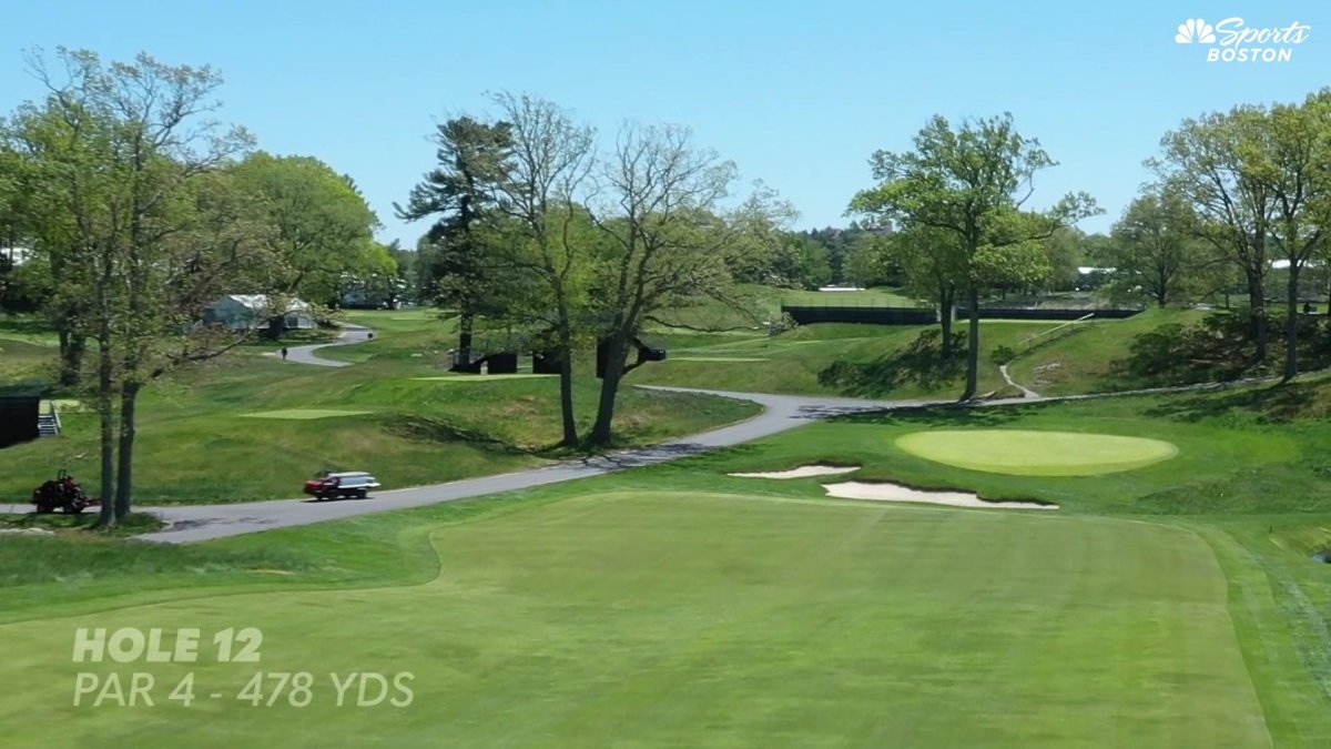2022 U.S. Open Hole-by-Hole at The Country Club: 12th Hole – NBC Sports ...