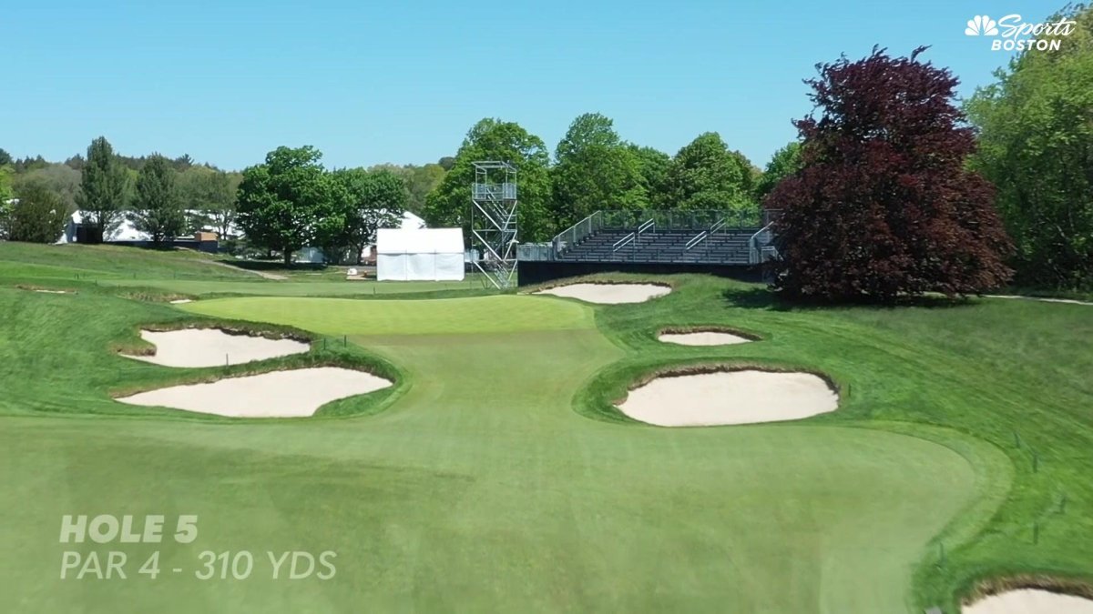 2022 U.S. Open Hole-by-Hole at The Country Club: 5th Hole – NBC Sports ...