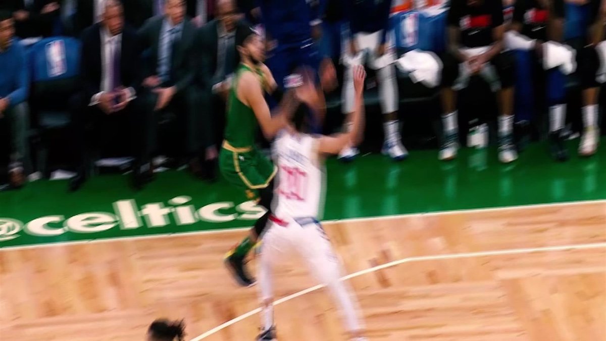 WATCH: Jayson Tatum with back-to-back buckets – NBC Sports Boston