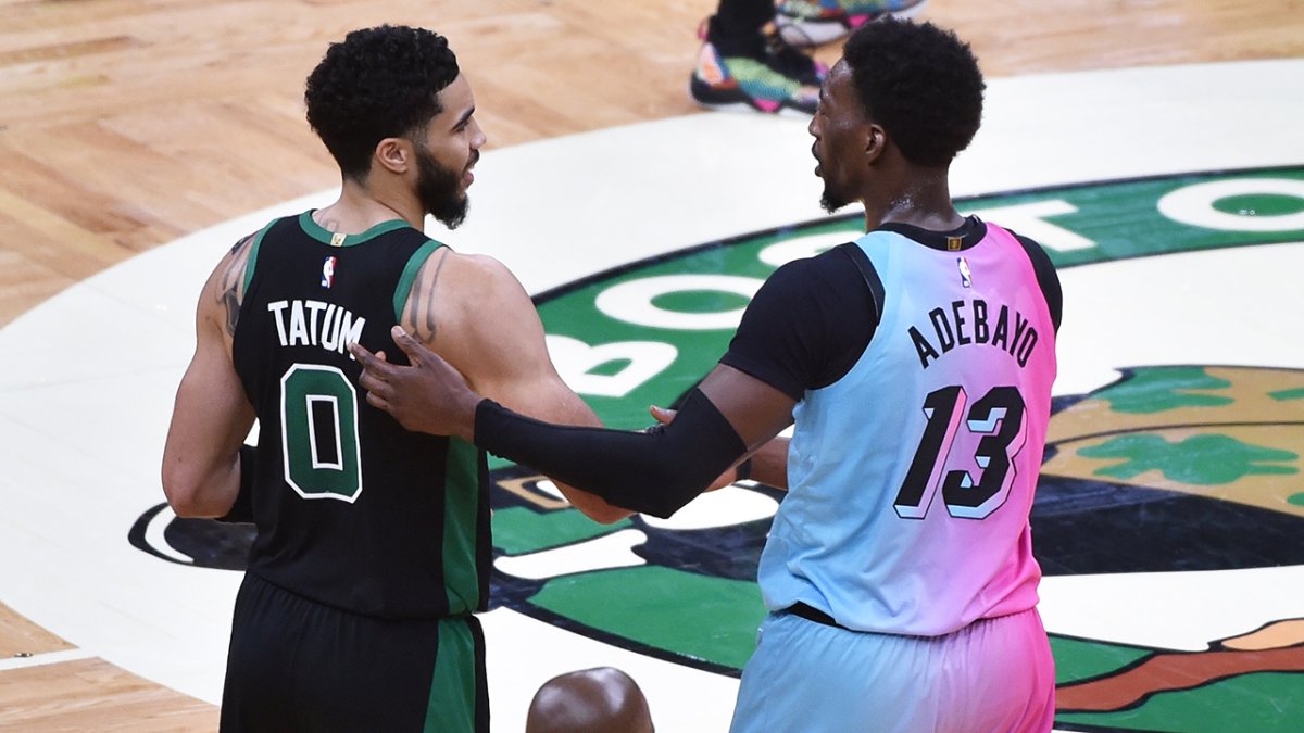 Watch Celtics’ Jayson Tatum, Bam Adebayo play pickup game – NBC Sports ...