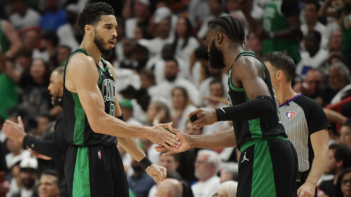 Celtics’ Jayson Tatum preaches chemistry as Kevin Durant trade rumors ...
