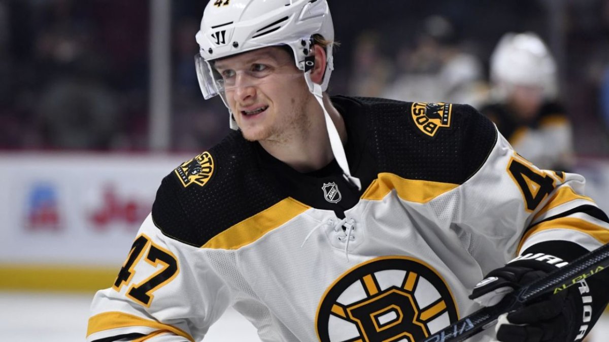 Torey Krug pens heartfelt letter to ‘Fist Bump Kid’ Liam Fitzgerald ...