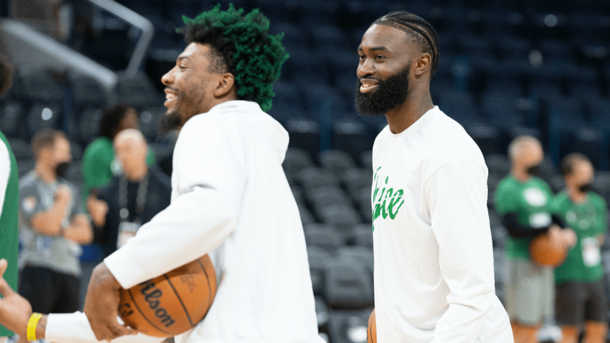 Marcus Smart offers first look at Jaylen Brown’s new mask on Instagram ...