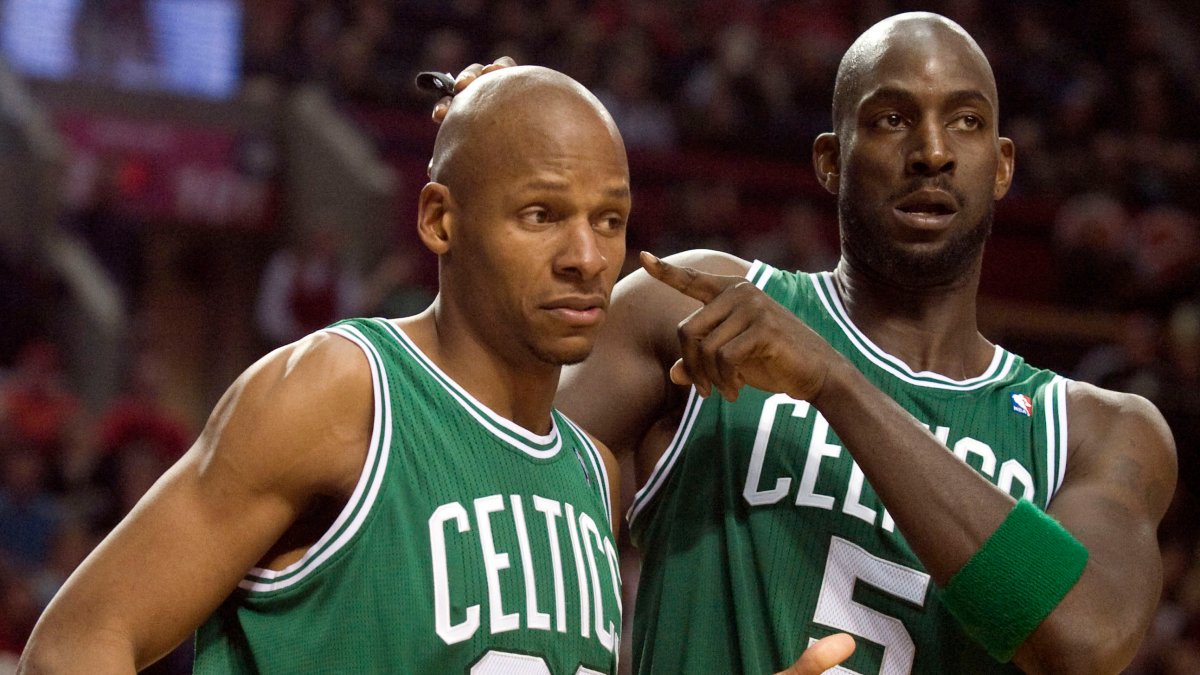 Kevin Garnett praises Ray Allen for making NBA 75th anniversary team ...