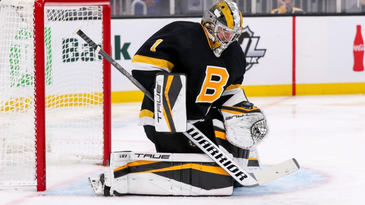 NHL highlights: Watch Bruins goalie Jeremy Swayman make incredible ...