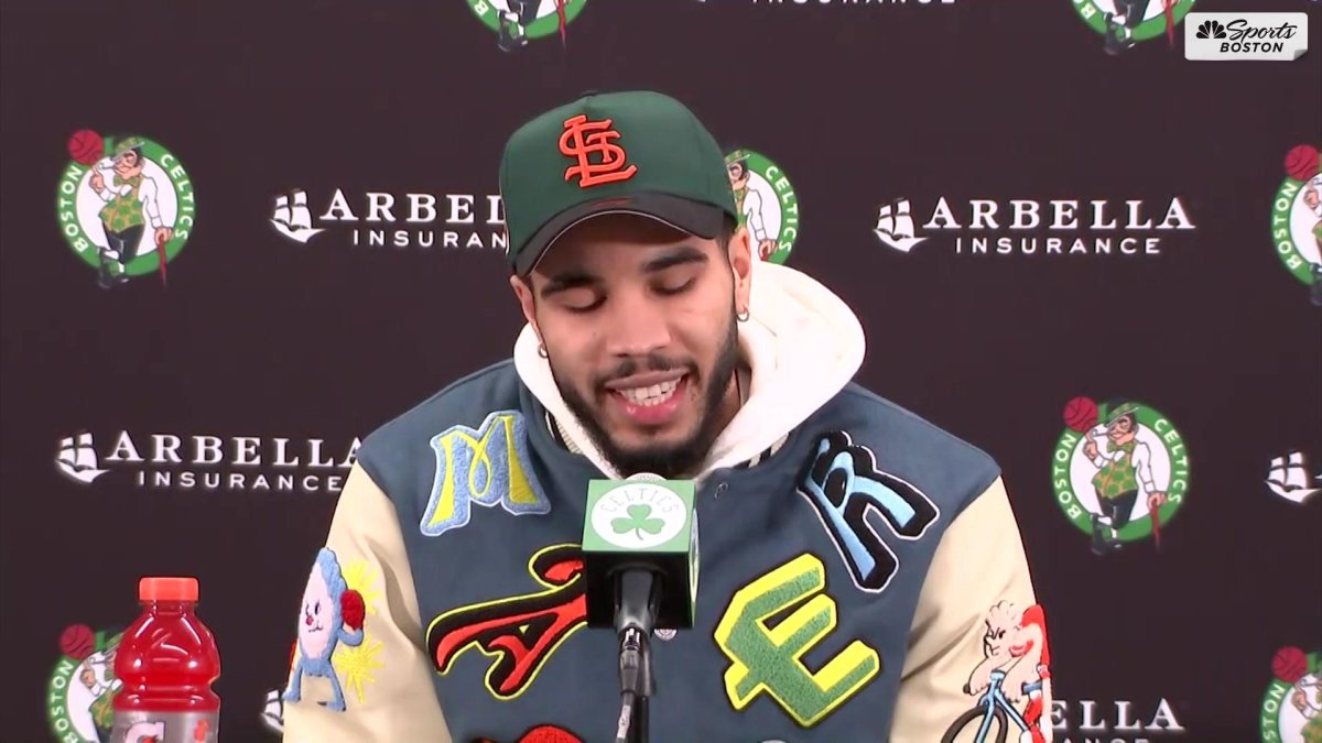 Jayson Tatum talks “surreal” moment getting his own action figure – NBC ...