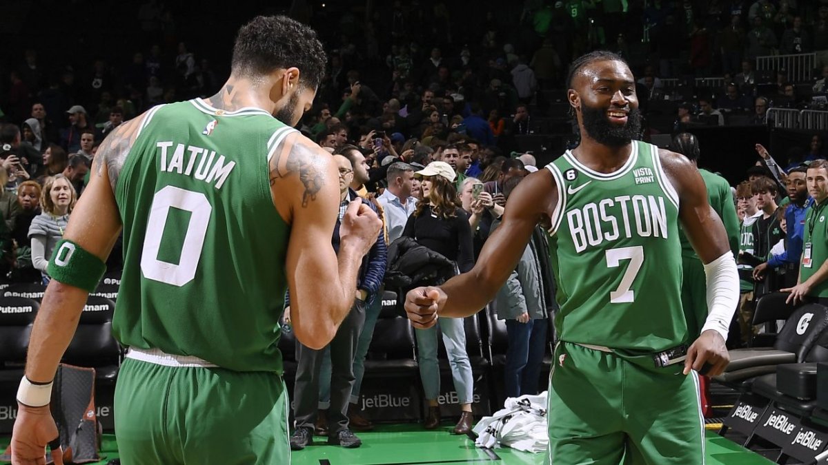 Jayson Tatum, Jaylen Brown become first ever NBA duo to achieve this ...
