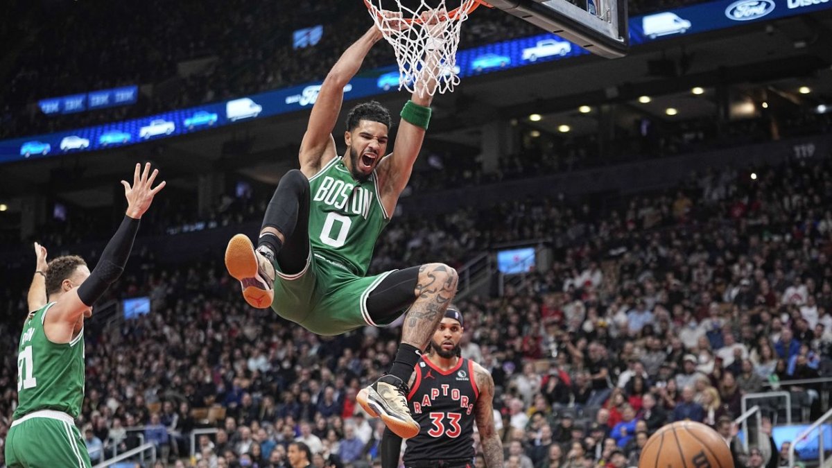 Celtics star Jayson Tatum admits it’s ‘surreal’ being in NBA MVP ...