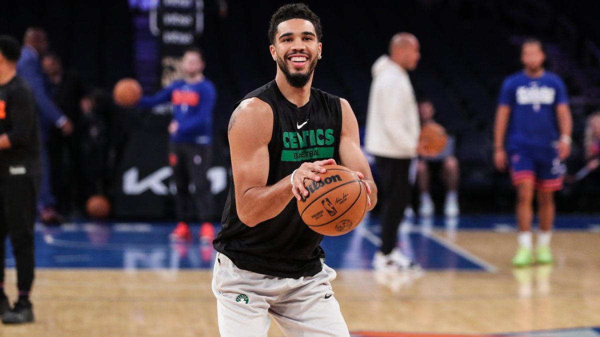 Jayson Tatum, Ben Stiller chat after Celtics win over Knicks – NBC ...