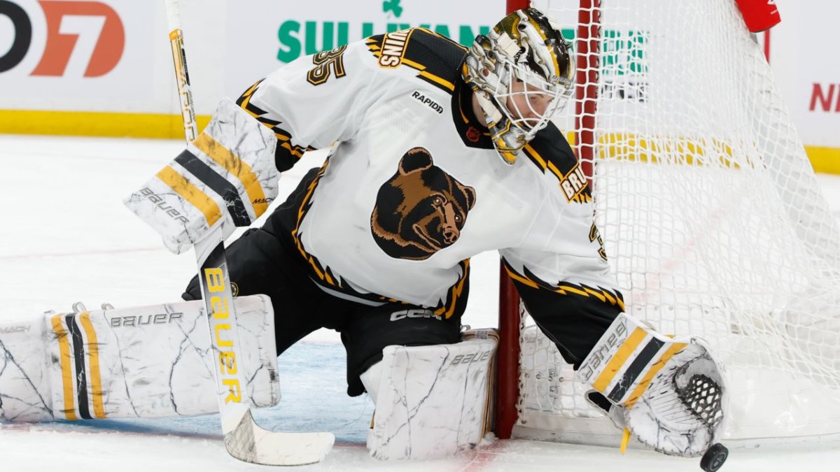 Linus Ullmark injury: Latest update on Bruins goalie’s upper body issue ...