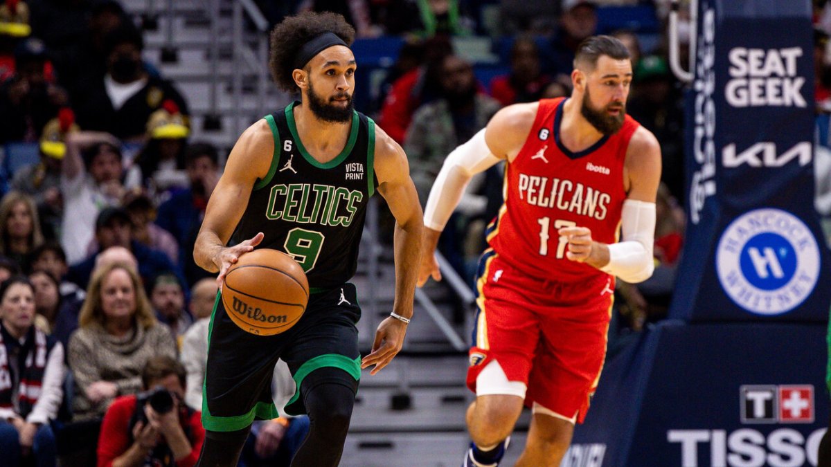 Celtics vs. Pelicans takeaways: Derrick White dominates in C’s ninth ...