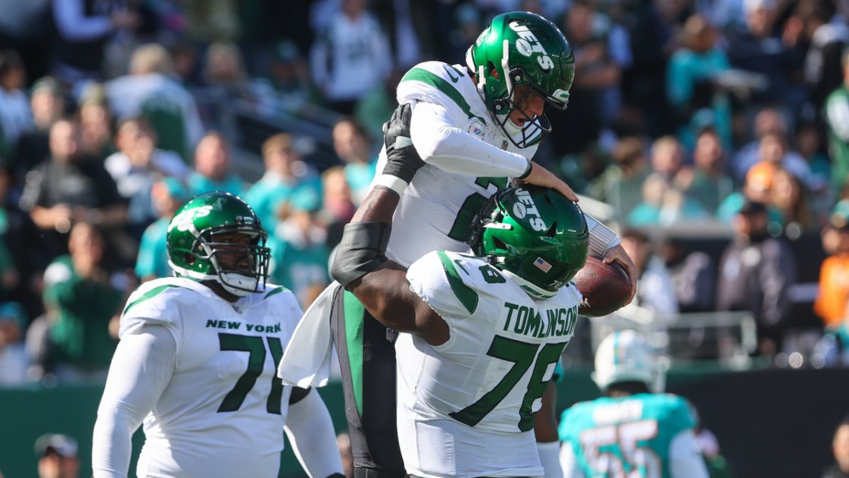 Jets troll Dolphins with hilarious tweet after Week 5 win – NBC Sports ...