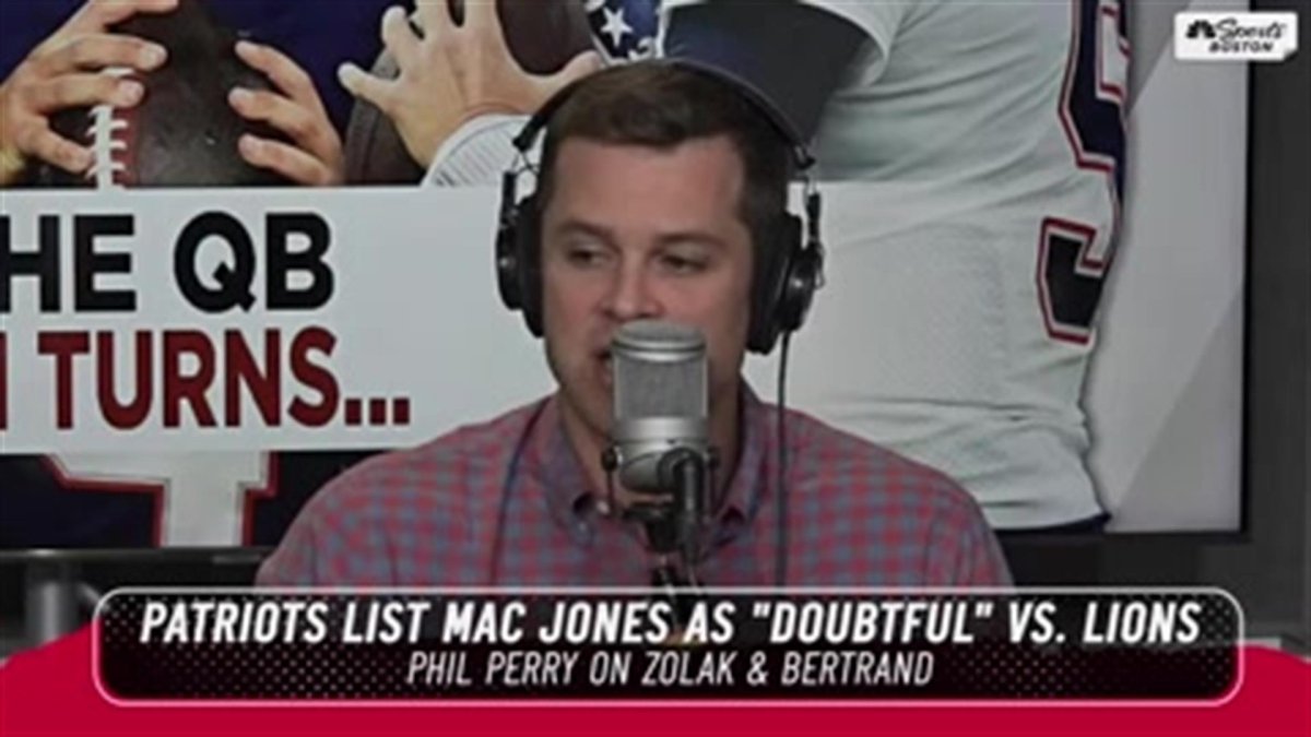 Phil Perry offers insight into Mac Jones’ practice appearances – NBC ...