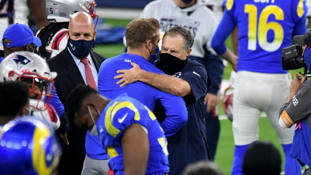 Bill Belichick praises Sean McVay in postgame exchange: ‘You killed us’ – NBC Sports Boston