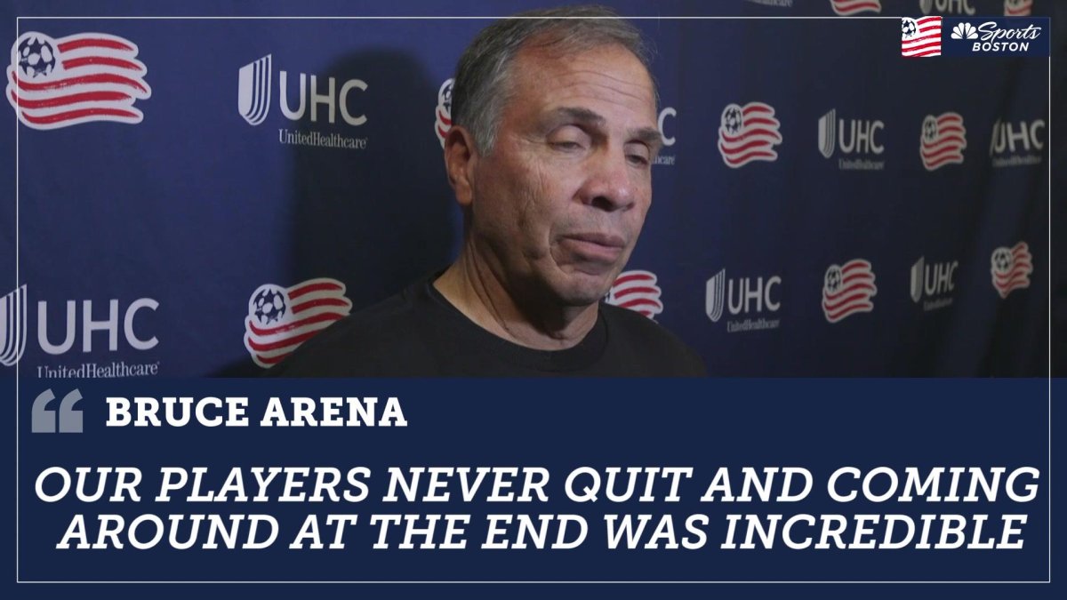 Bruce Arena on Revs comeback in Portland – NBC Sports Boston