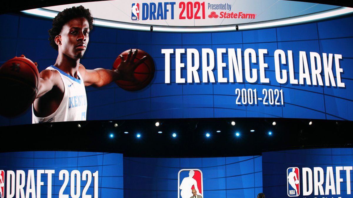 NBA honors Terrence Clarke with special moment on draft night – NBC ...