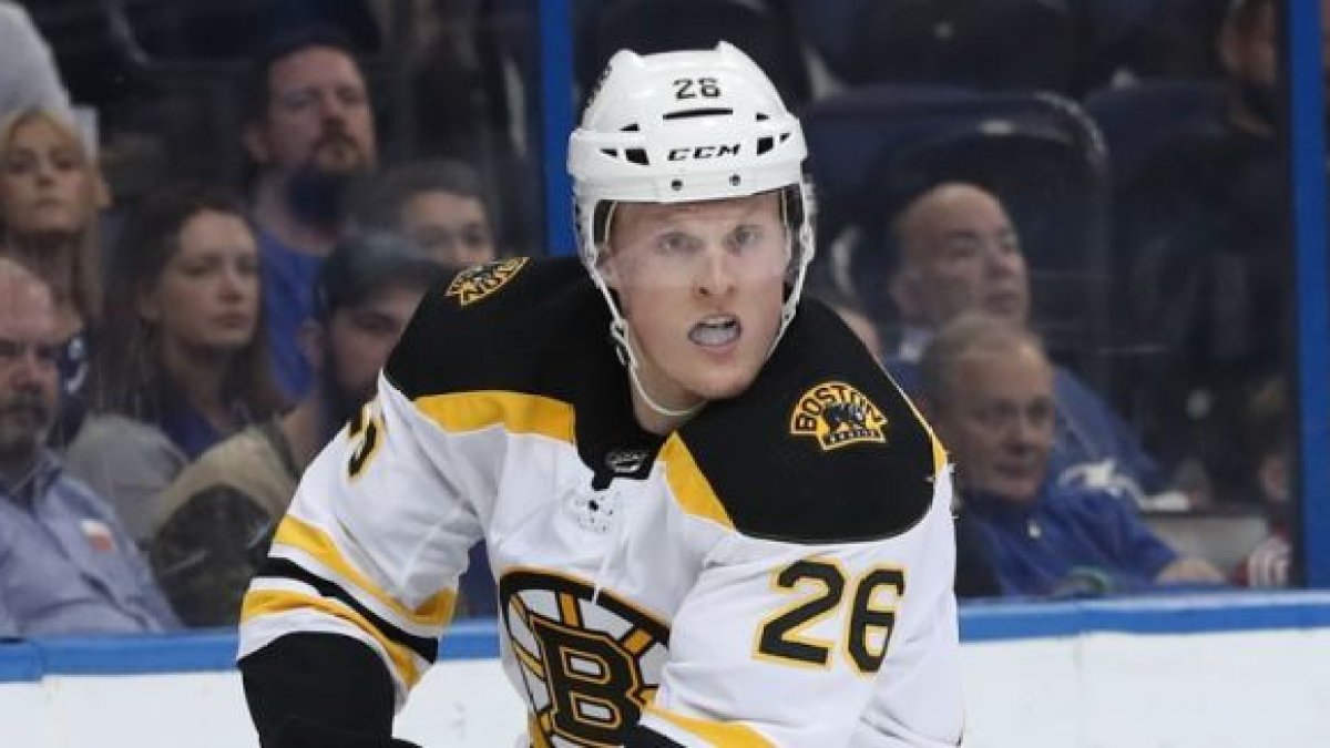 Former Bruins forward Colby Cave placed in medically-induced coma – NBC ...