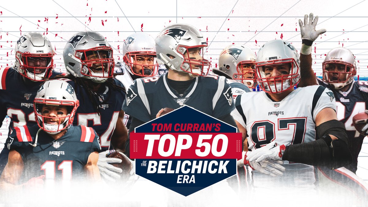 Top 50 Patriots players of the Bill Belichick era, revisited – NBC ...