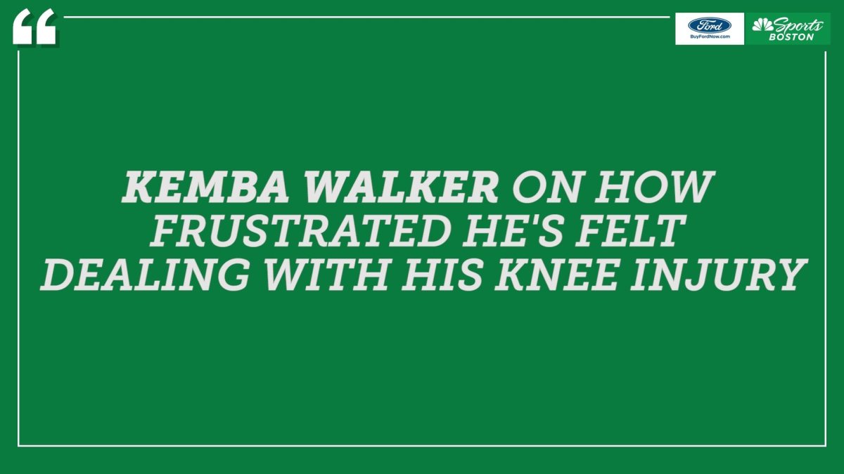 Celtics’ Kemba Walker admits ‘nagging’ knee injury has been ...