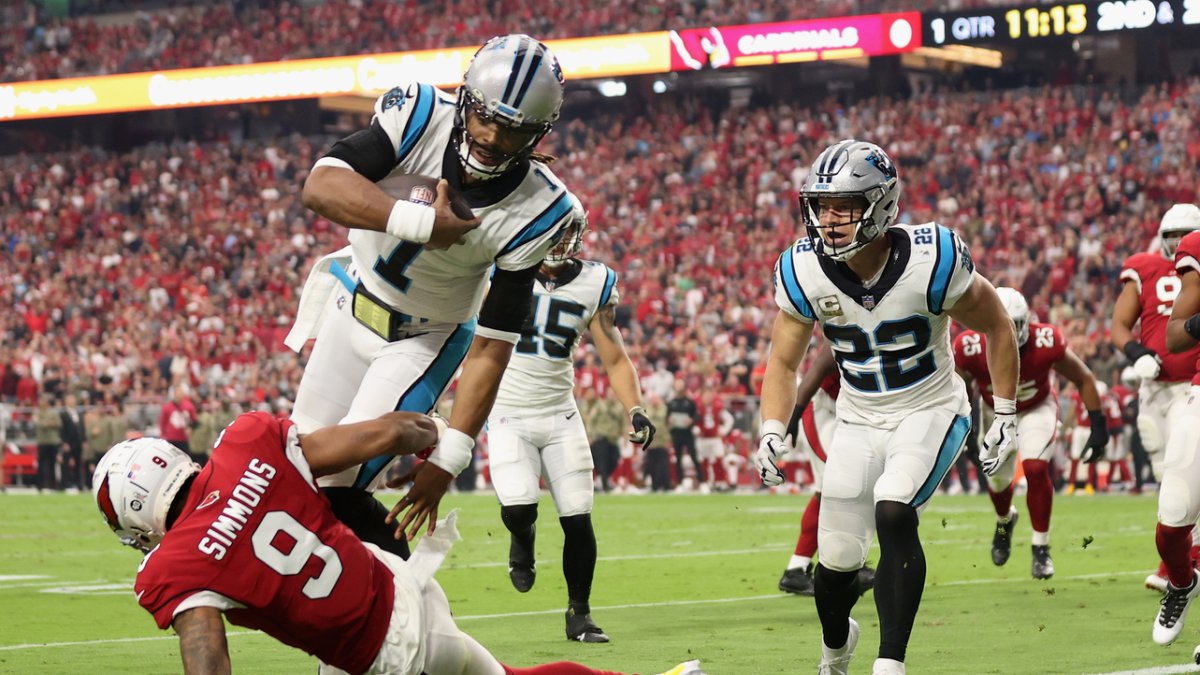 Cam Newton has A+ response to question about Panthers playbook – NBC ...