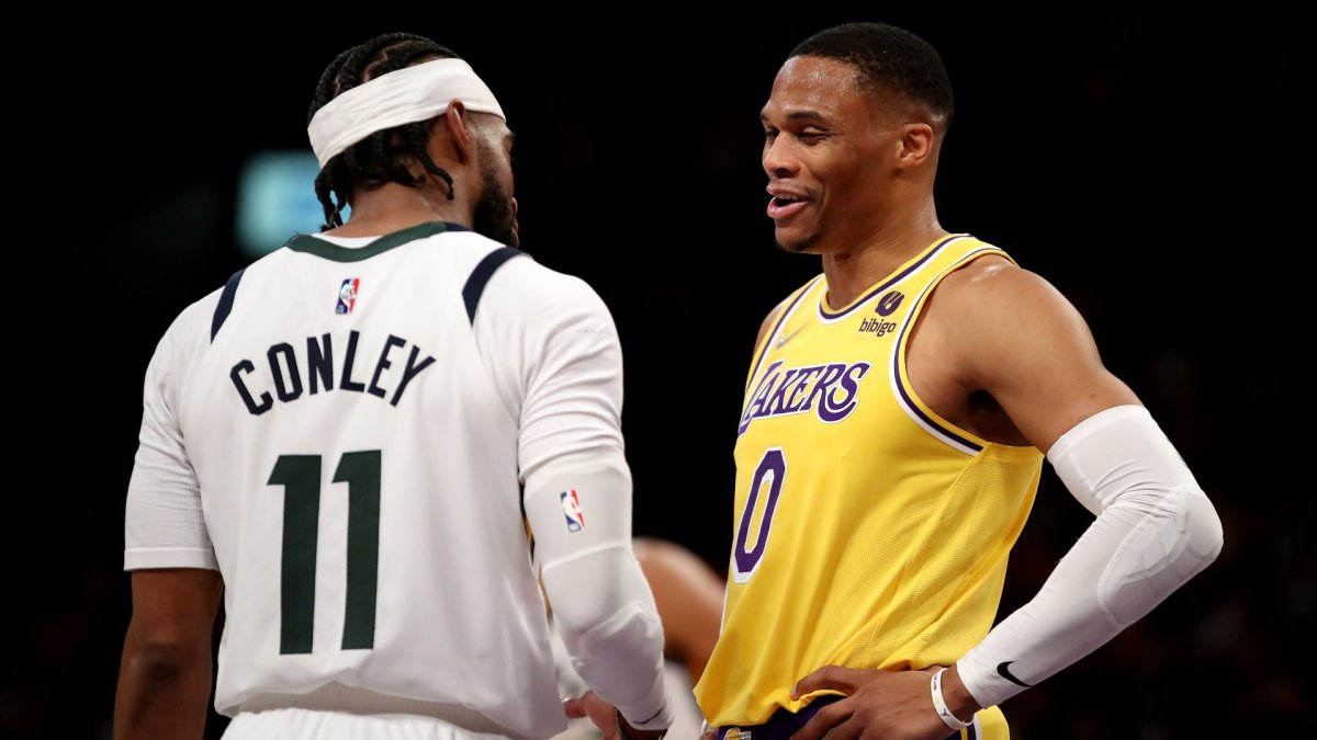 Report: Lakers trade Russell Westbrook to Jazz in three-team deal ...