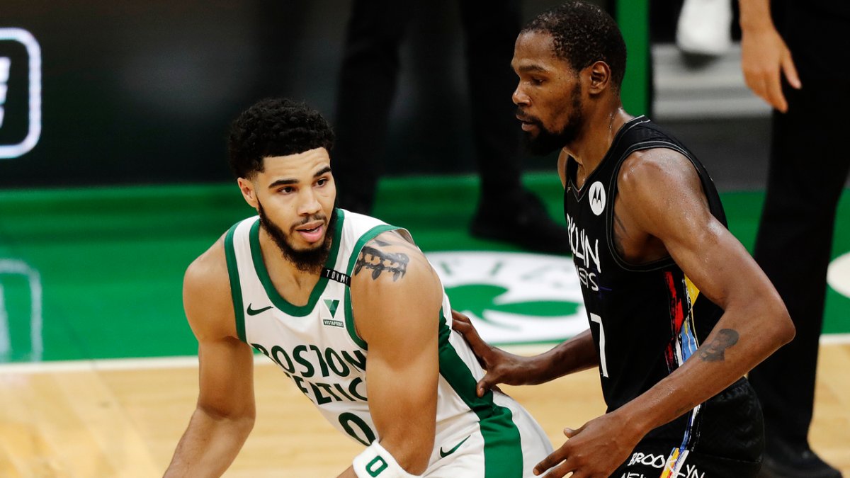 Kevin Durant explains what he admires most about Jayson Tatum – NBC ...