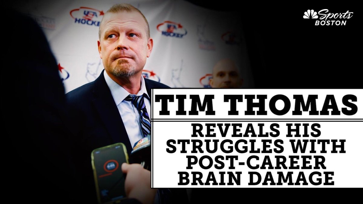 Tim Thomas gets emotional, sheds light on why he fell off the grid ...