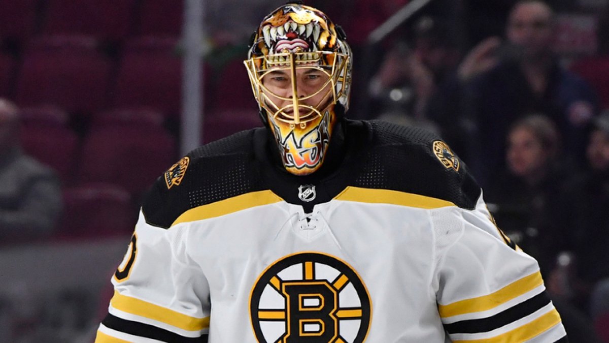 Tuukka Rask has concussion after taking elbow to head early in first ...