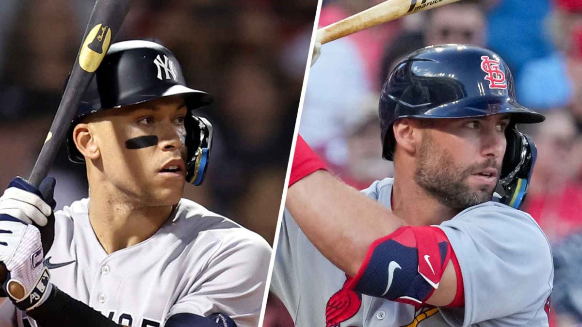 Aaron Judge, Paul Goldschmidt race toward baseball’s Triple Crown – NBC Sports Boston