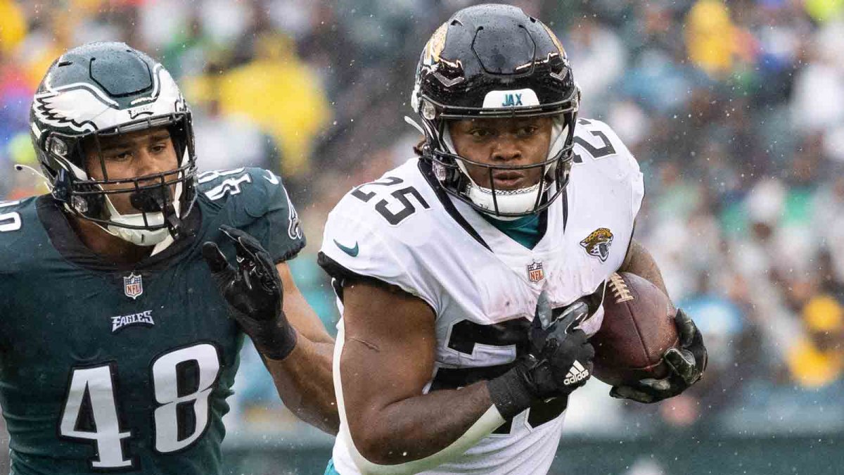 Report: Jets acquire running back James Robinson from Jaguars – NBC ...