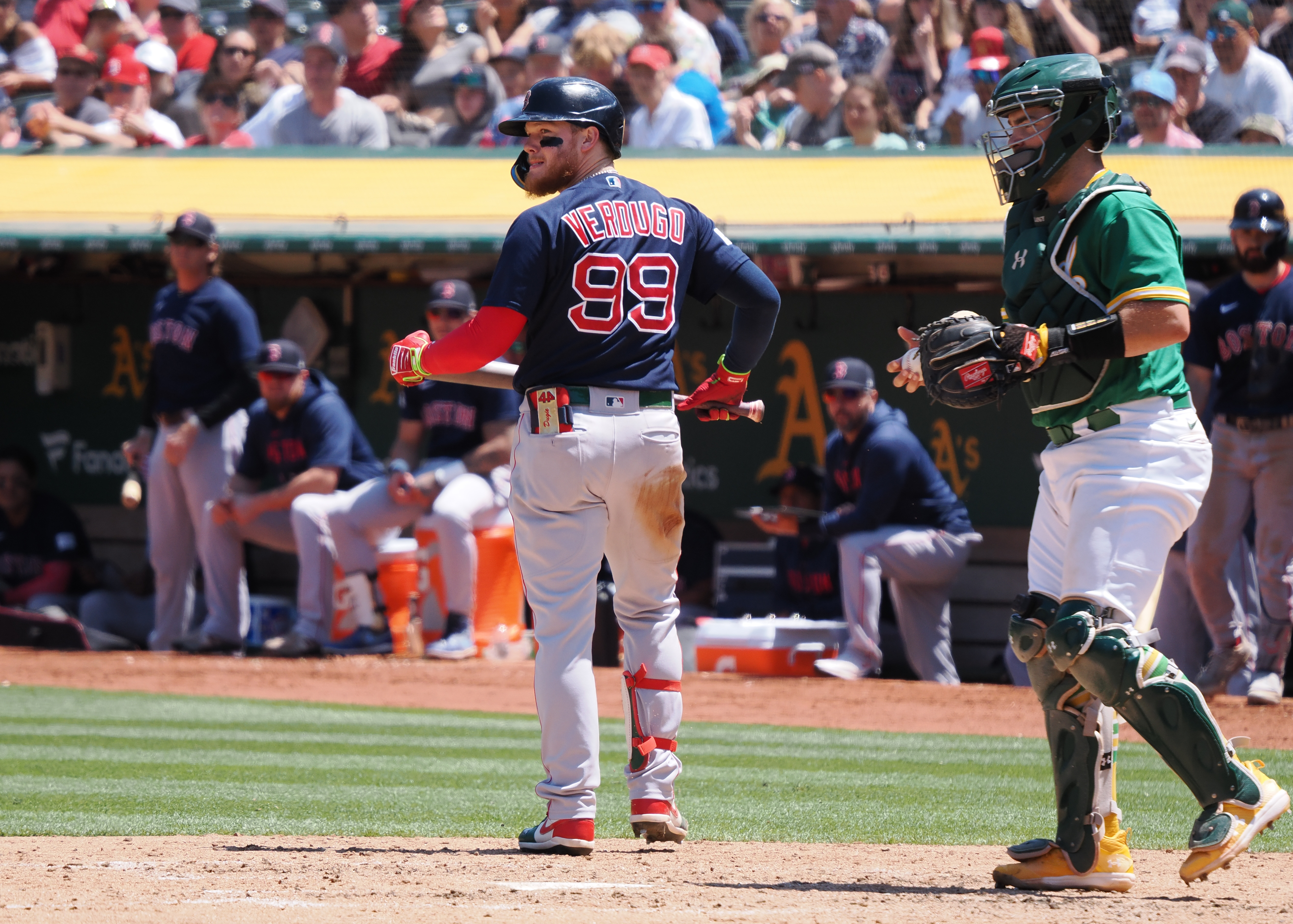 Report: Red Sox make Alex Verdugo available ahead of MLB trade deadline ...