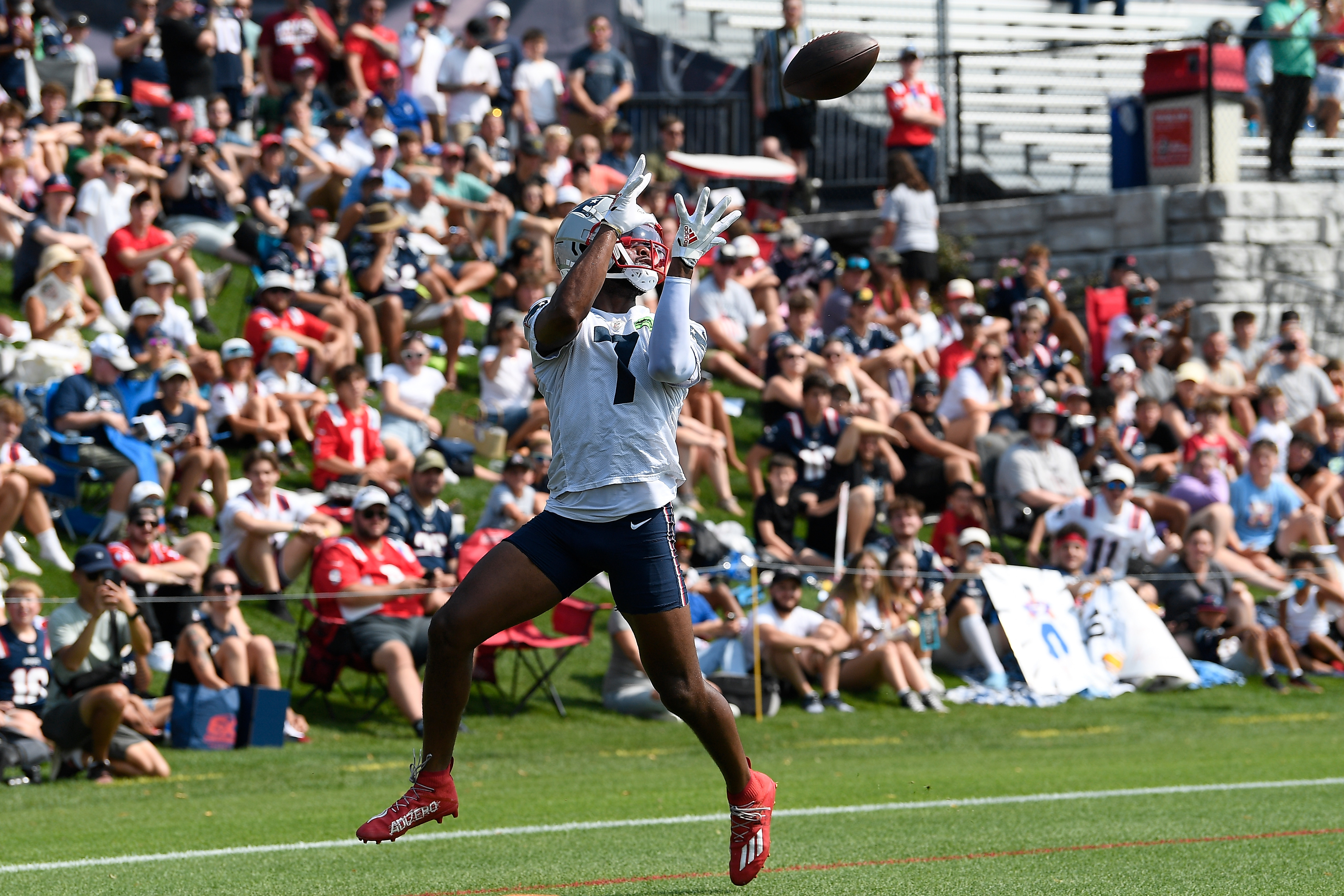 Patriots training camp observations: Wide receivers make ‘big’ impact ...