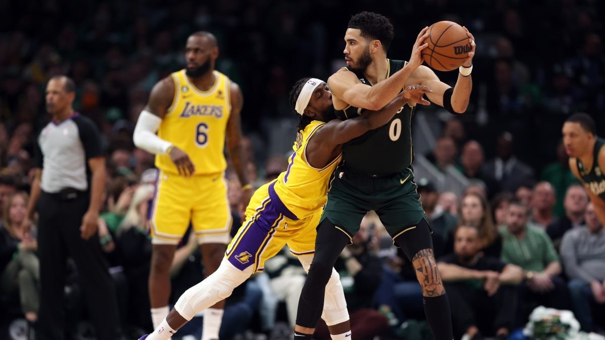 Patrick Beverley: Jayson Tatum, Jaylen Brown can’t win a title together – NBC Sports Boston