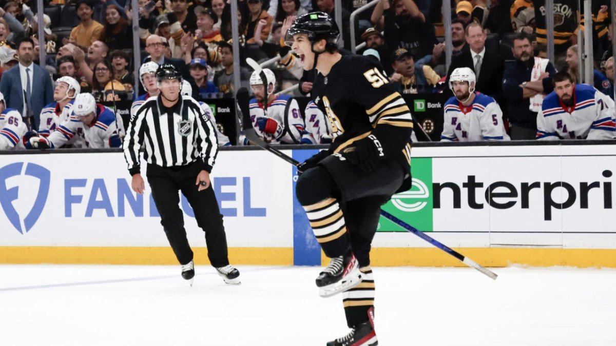 Bruins prospect Matthew Poitras makes strong first impression in ...