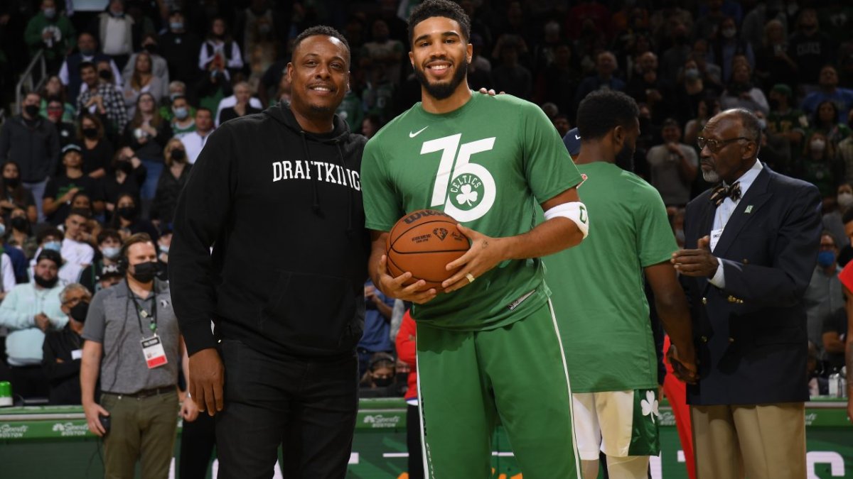 Paul Pierce shared these valuable lessons from 2008 Celtics with Jayson Tatum – NBC Sports Boston