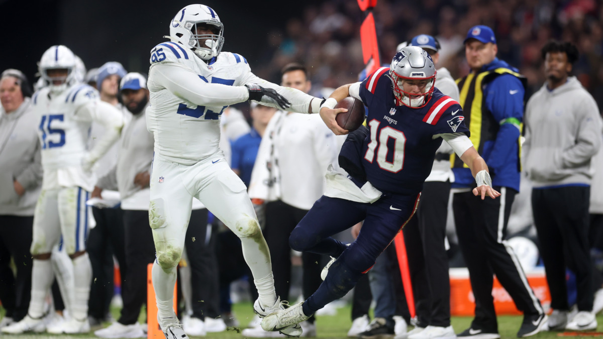 Patriots Report Card: Mac Jones hits rock bottom vs. Colts in Germany ...