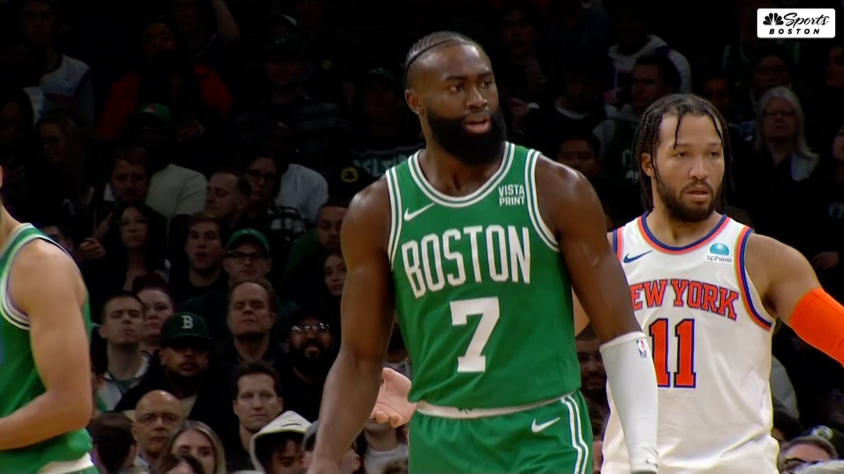 WATCH: Jaylen Brown gets ejected vs. Knicks – NBC Sports Boston