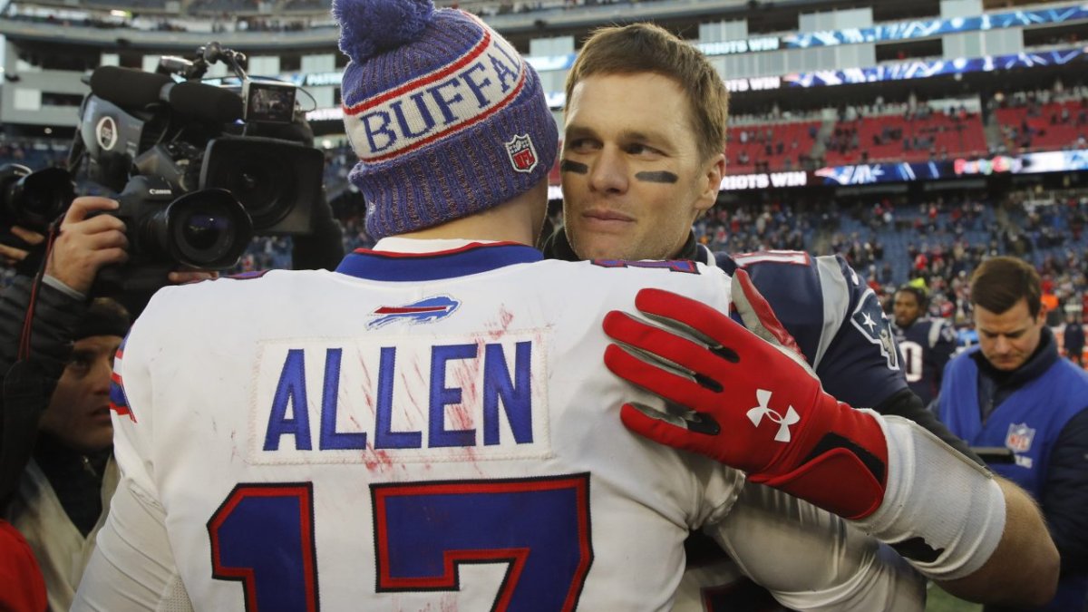 Bill Belichick makes interesting Josh Allen/Tom Brady comparison – NBC ...