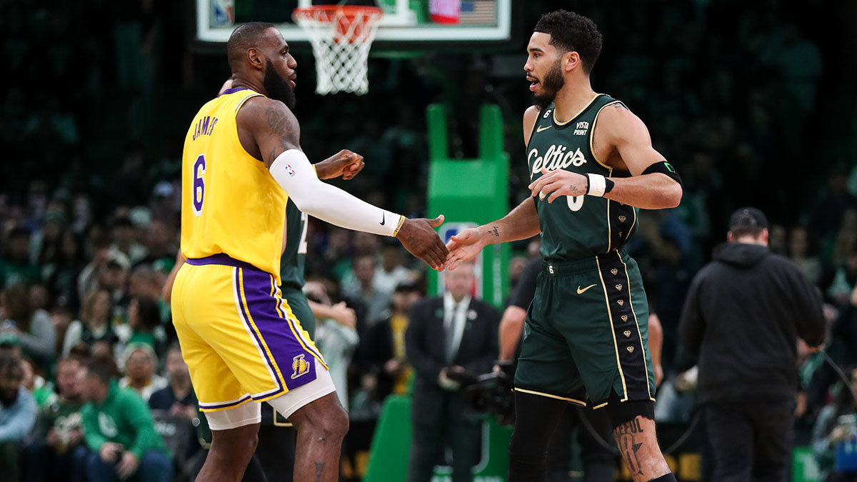 Will Celtics-Lakers on Christmas gift us another Jayson Tatum-LeBron James moment? – NBC Sports ...