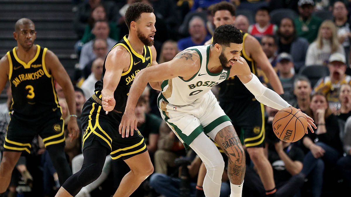 Jayson Tatum, Celtics still searching for Golden State of mind – NBC Sports Boston