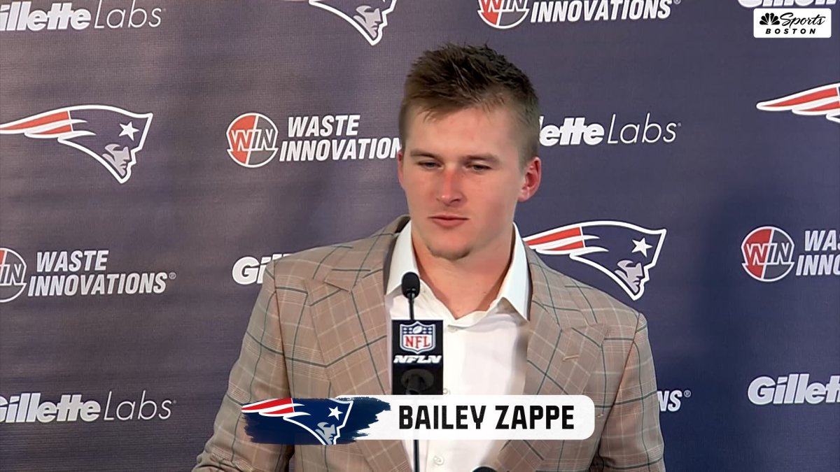 Zappe discusses reaching out to Kurt Warner after being released – NBC ...