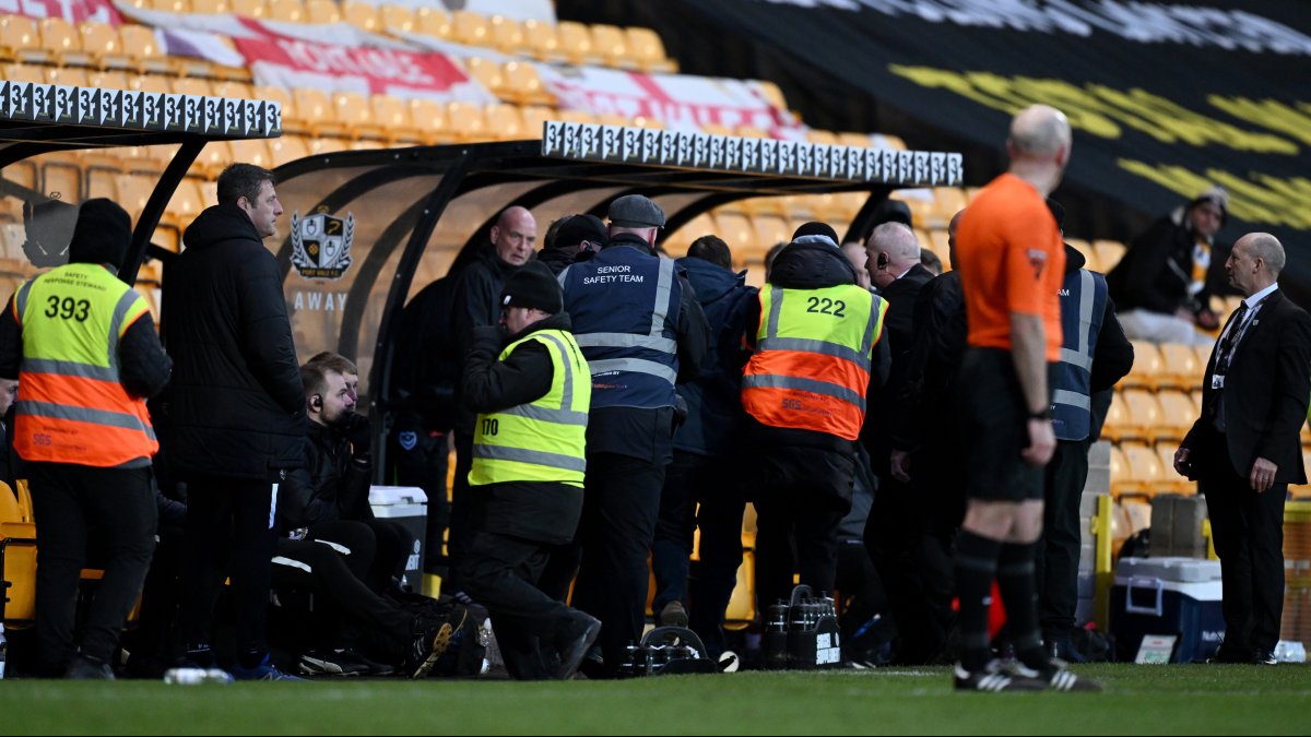 Angry fan chases referee in English third-division game – NBC Sports Boston