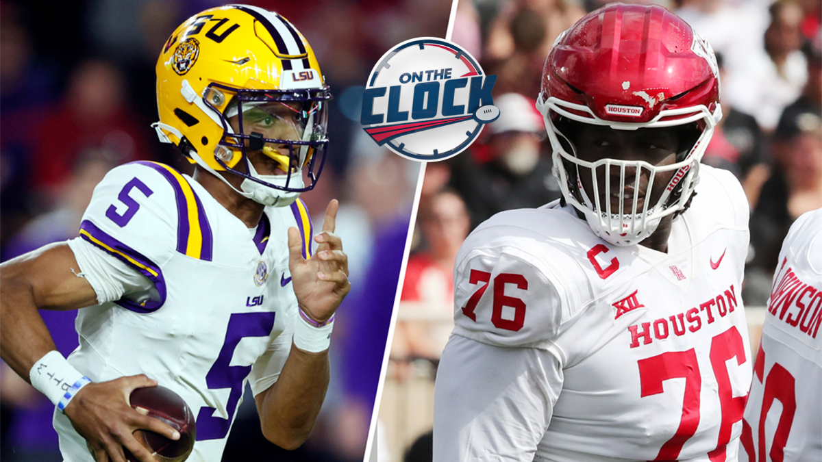 2024 NFL Mock Draft: Patriots add quarterback, offensive tackle in ...