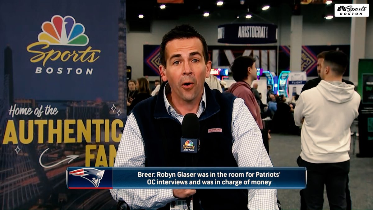 Albert Breer talks Robyn Glaser’s increased role in Patriots’ football ...